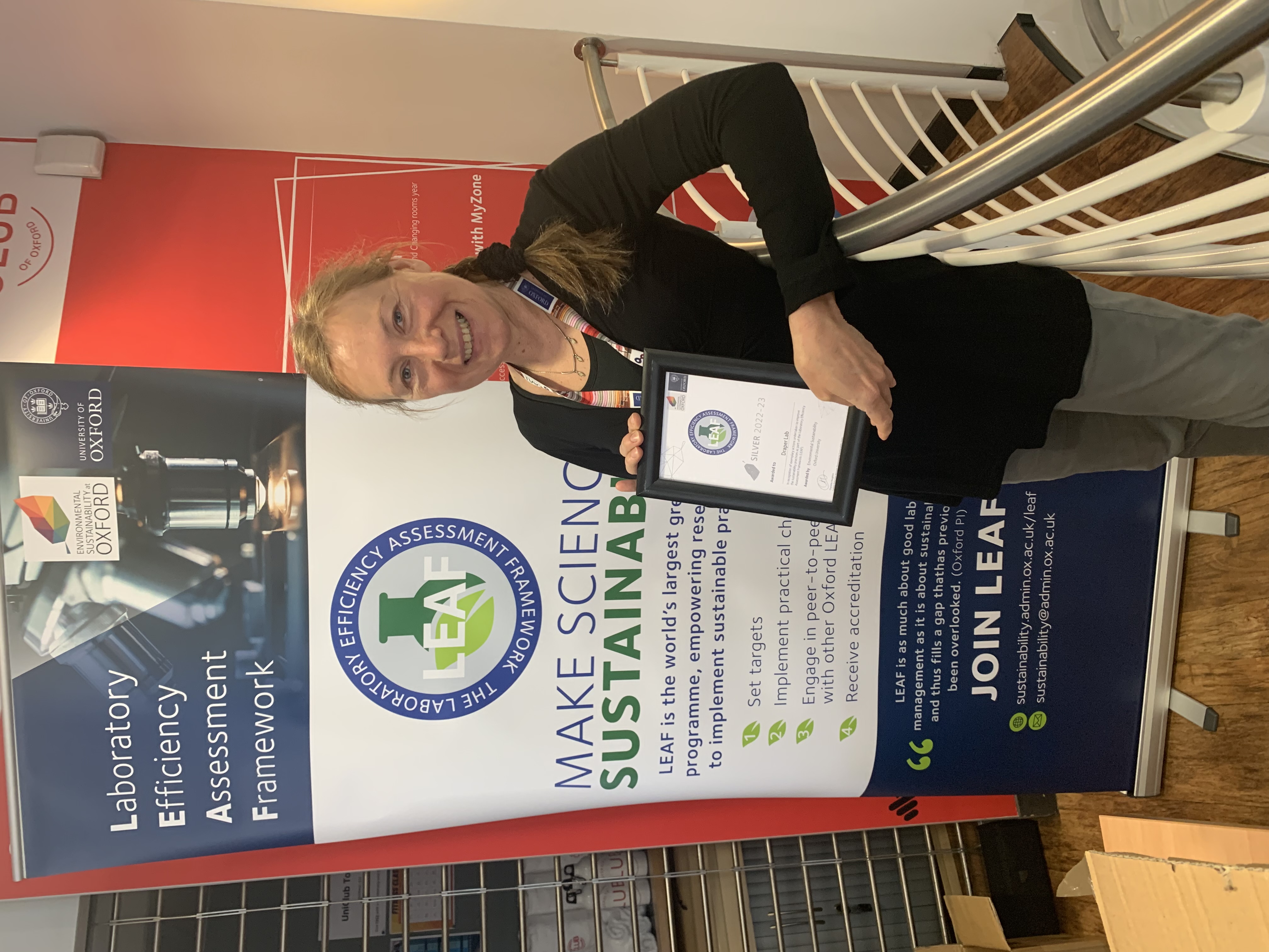 LEAF Silver Award for the Draper Lab! | Draper Lab