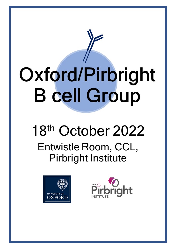 Oxford/ Pirbright B cell Meeting - October 2022 | Draper Lab